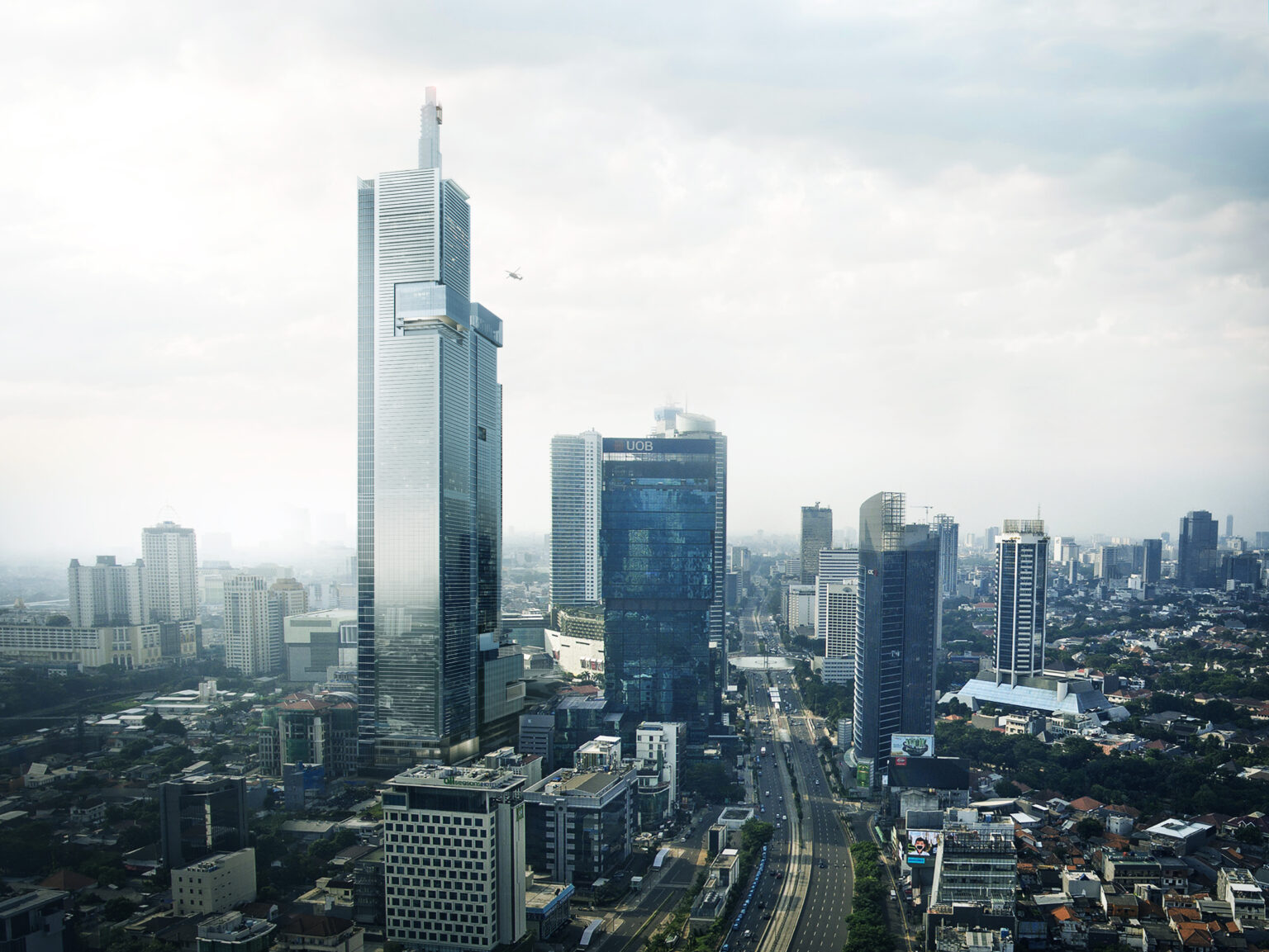 The Southern Hemisphere's tallest building rises in Jakarta | Asia ...